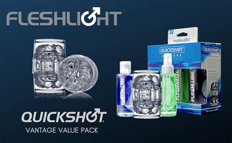 Fleshlight Quickshot Vantage Combo Pack Fleshlight Uk Health And Personal Care