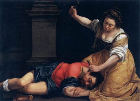 Judith Beheading Holofernes By Artemisia Gentileschi Artchive