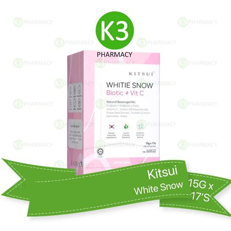 Kitsui Whitie Snow 15g X 17s Shopee Malaysia