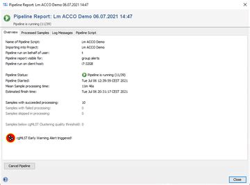 Pipeline Report Chapters