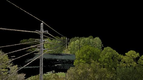Aerial Lidar Mapping Transmission Line Corridor Kpm Franklin