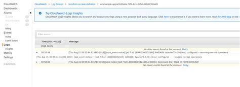 Aws Checking Stopped Tasks For Errors Simply Not Simple