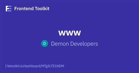 Frontend Toolkit