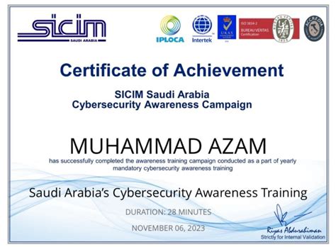 Muhammad Azam On Linkedin Cybersecurity Training