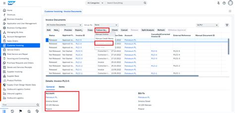 Enablement Of Correction Invoices For Customer Inv Sap Community
