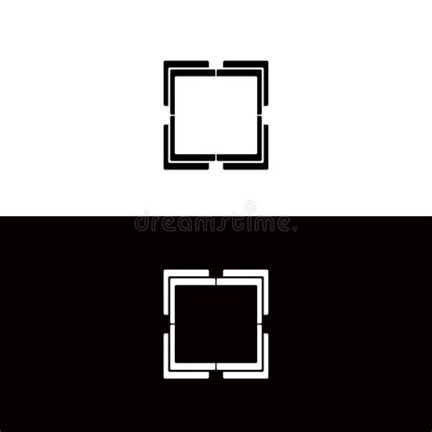 Rectangle Vector Logo Template Design Stock Vector Illustration Of Brand Tech 285366818