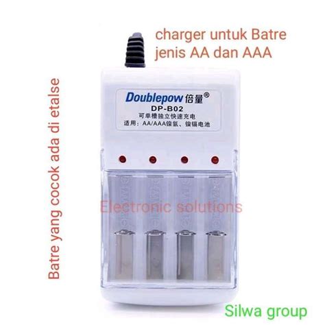 Promo Charger Batu Baterai AA Dan AAA Diskon 18 Di Seller Silwa Electronic Solutions
