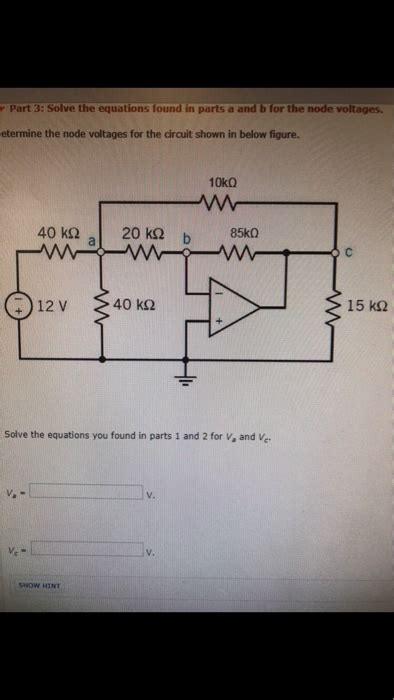 solved problem 6 4 6 multistep y part 1 write a kcl at