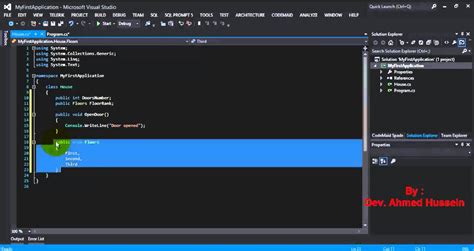 26 programming with c classes البرمجة بلغة السي شارب الأقسام