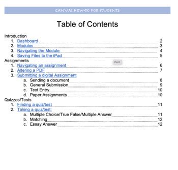 Instructional Guide For Canvas Mobile App By Homeschool Success TPT