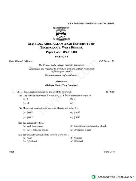 Physics Pyq 19 24 Pdf