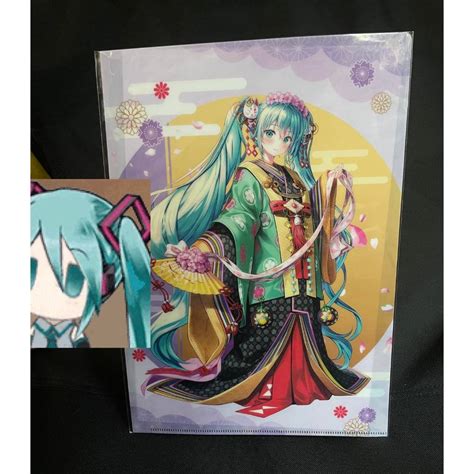 Authentic Hatsune Miku Kimono Folder A Shopee Philippines