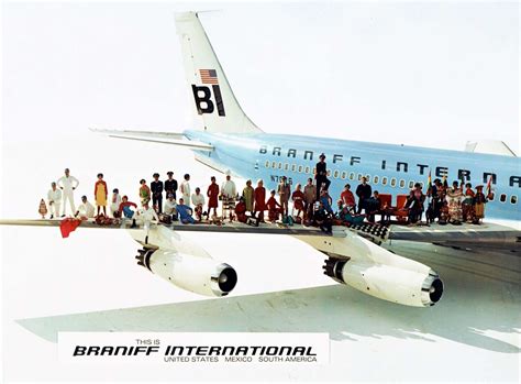 Mary Wells And Braniff Airlines Flying Colors