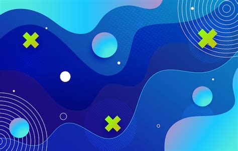 Premium Vector Abstract Blue Wave Background Premium Vector