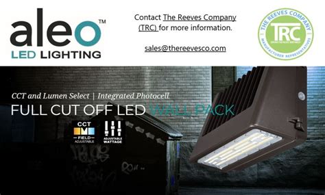 Aleo Led Lighting Makes The Cut The Reeves Company Lighting
