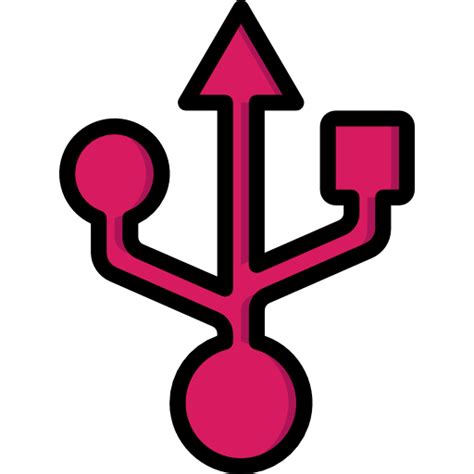Usb Basic Mixture Lineal Color Icon