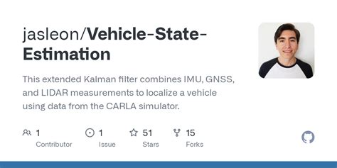Github Jasleonvehicle State Estimation This Extended Kalman Filter Combines Imu Gnss And