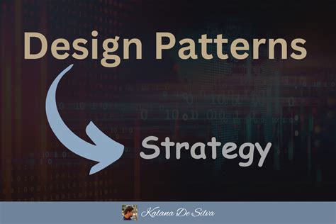 Strategy Design Pattern In Java The Strategy Pattern Is A Behavioral