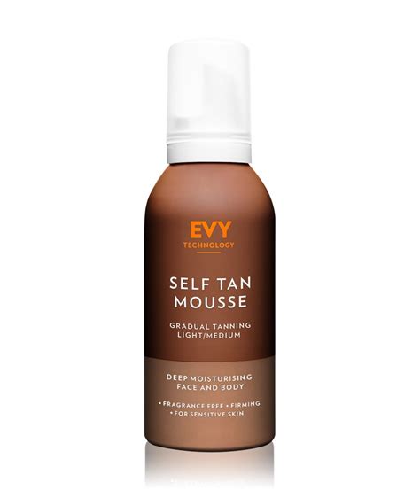 Evy Technology Self Tan Mousse Light Medium Face And Body