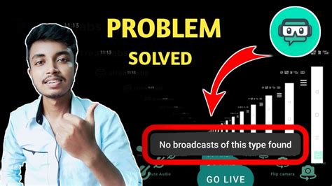 No Broadcast Of This Type Found In Streamlabs Problem Solved Youtube