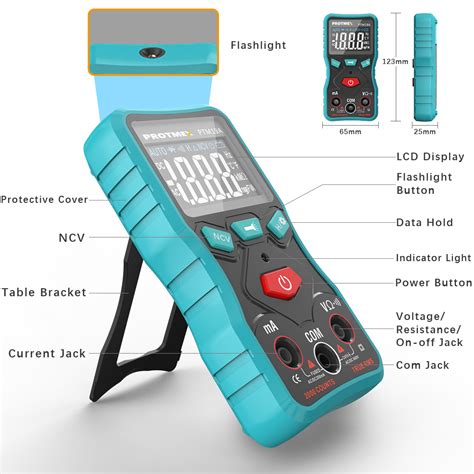 NCV LCD digital multimeter 2000 counts Auto Rangin... – Grandado