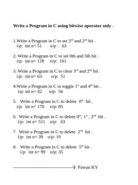 4 bitwise pdf