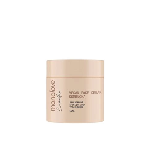 MONOLOVE BIO Ламеллярный крем для лица восстанавливающий vegan kombucha ...
