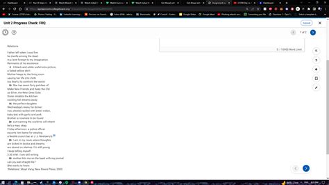 Solved In Mayli Vangs Poem Relations Published In 2000 The Speaker Course Hero