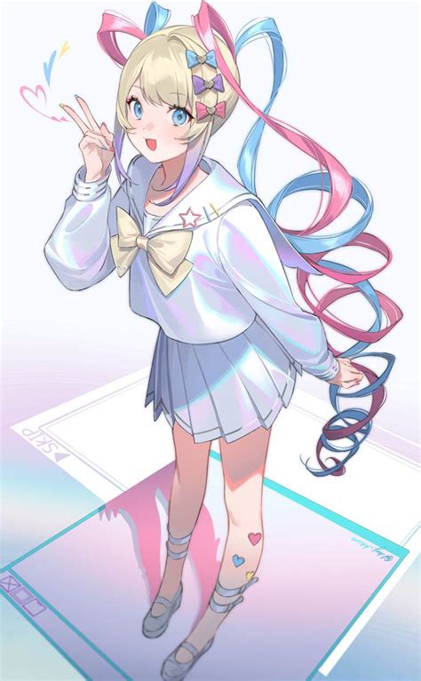 无题nay的超天酱插画图片 Bobopic