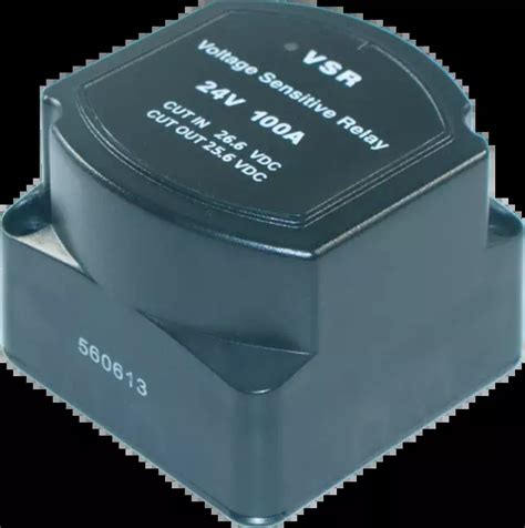 Split Charge Vsr Relay Voltage Sensitive For Campers Motorhome Premium 24v 100a £43 45