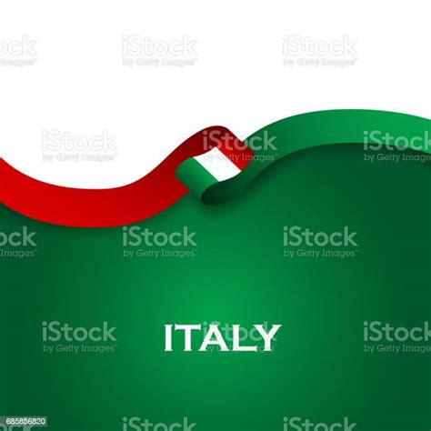 이탈리아 스포츠 스타일 플래그 리본 클래식 스타일입니다 벡터 일러스트레이션 0명에 대한 스톡 벡터 아트 및 기타 이미지 0명 개념 기 Istock