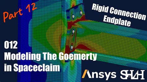 Rigid Connection Ansys Spaceclaim Geometry Youtube