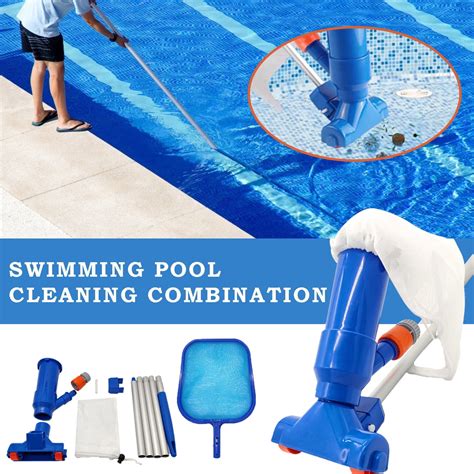 Swimming Pool Net For Skimming Richmoon Pool Cleaning Kit Pool Vacuum
