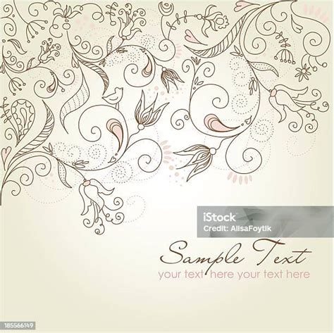 플로럴 배경기술 귀여운에 대한 스톡 벡터 아트 및 기타 이미지 귀여운 낮 둥글게 말려진 Istock