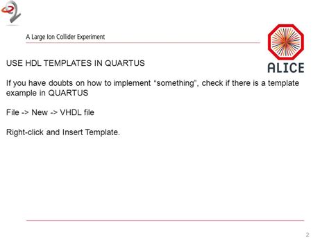 Cru Hdl Coding Style And Rules Filippo Costa Alice O 2 Cern Ppt Download
