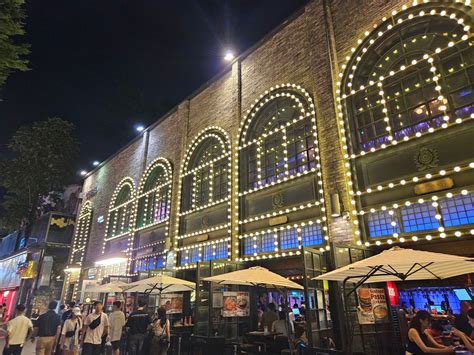 이태원 프로스트 외벽 경관 조명 연출건 제이스 스페이스 작업물 리스트