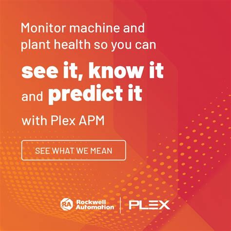 Rockwell Automation On Linkedin Plex Asset Performance Management