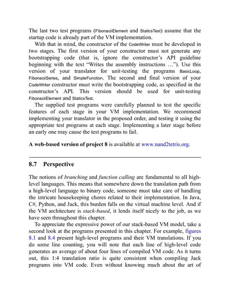 The Elements Of Computing Systems Building A Modern Computer From