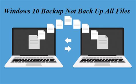 Address Windows 10 Backup Not Backing Up All Files Issue