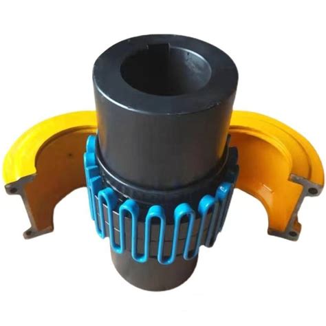 Js Type Custom Steel Material Rigid Shaft Flexible Spring Shaft Coupling Snake Grid Coupling