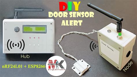 Diy Wireless Door Sensor Using Esp8266 Nrf24l01 Home Automation