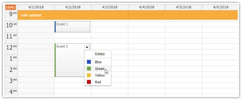 Monthly Summary For April 2018 Daypilot News Html5 Calendar