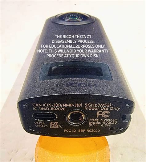 Ricoh Theta Z1 Battery And Dissasembly Camera Hardware And Software Camera 360 Developer