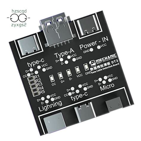 Dt3 Data Cable Detection Board Usb Cable Tester For Ios Android Type C
