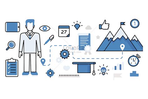 벡터 비즈니스 오피스 일러스트 무료 다운로드 Lovepik