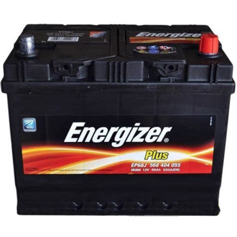 Автомобильный Аккумулятор Energizer Plus 68Ah 550A R+ EP68J (568 40 ...