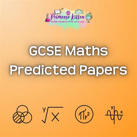 2025 Predicted Papers Tagged Gcse Maths Primrose Kitten