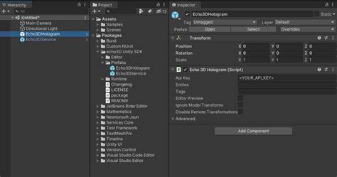 new sdk features for echo3d s unity sdk by echo3d echo3d sep