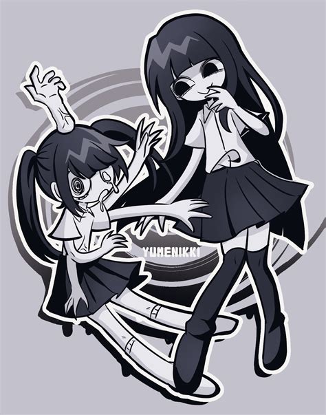Monoko And Monoe Yume Nikki Drawn By Hatosabure Danbooru