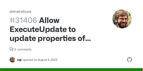 allow executeupdate to update properties of multiple queries as long as